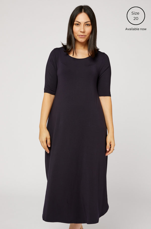 Original Tri Dress - French Navy - Tani Australia